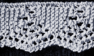 Ravelry: Knitted Edging #1867 pattern by American Thread Company