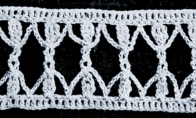 Ravelry: Beading Edging #1832 pattern by American Thread Company