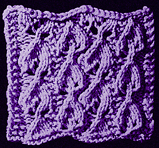 Ravelry: Pine Cone Square #8 pattern by American Thread Company