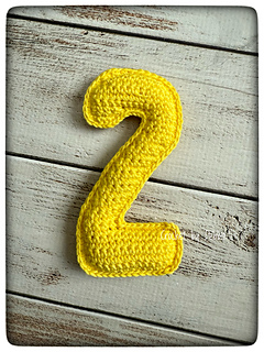 Ravelry: debgriff57's Mini Number 2 Two Kawaii Cuddler® *Test*