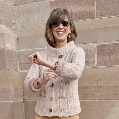 Ravelry: Spring Tweed Jacket pattern by Deborah Doherty