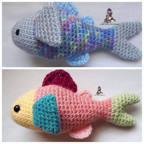 Ravelry: Little Rainbow Fish pattern by Darlene MacDonald