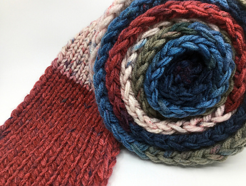 Ravelry: Essential Rib Scarf pattern by Deja Joy