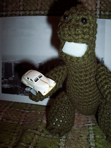 Ravelry: Godzilla Amigurumi pattern by Rob Northrup