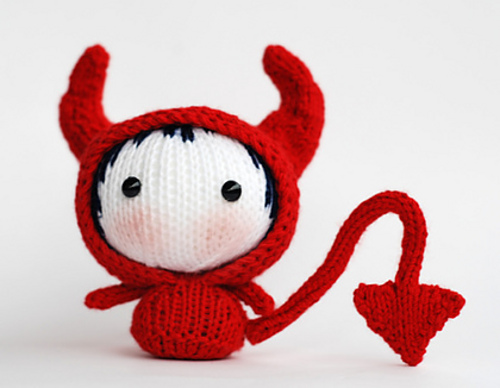 Ravelry: Red Devil Doll. Toy from the Tanoshi series. pattern by ...