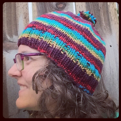 Ravelry: Simple Beginner Hat pattern by Denae Merrill