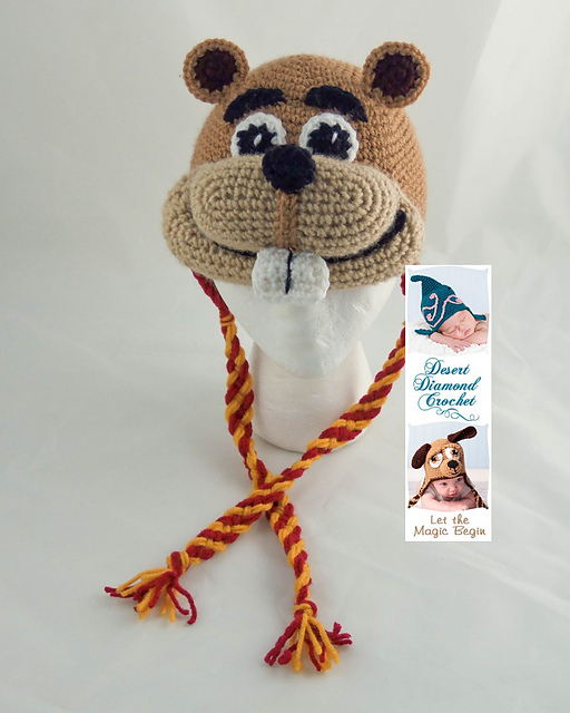 Ravelry: 092 - University of Minnesota Gopher Hat pattern by Desert ...
