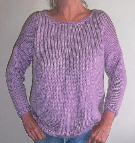 Ravelry: Easy Weekend Sweater pattern by Audrey Wilson
