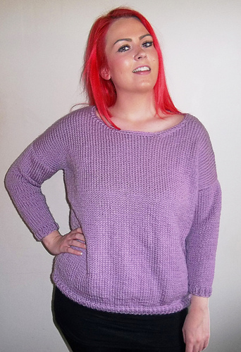 Ravelry: Easy Weekend Sweater pattern by Audrey Wilson