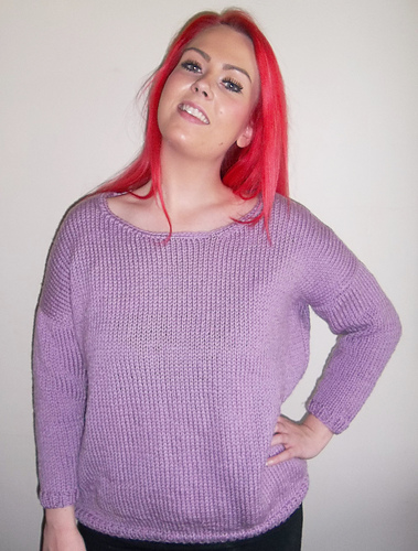 Ravelry: Easy Weekend Sweater pattern by Audrey Wilson