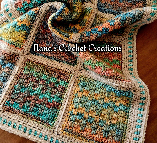 Ravelry: "Tweedledee Tweed" Crochet Blocks pattern by D Maunz