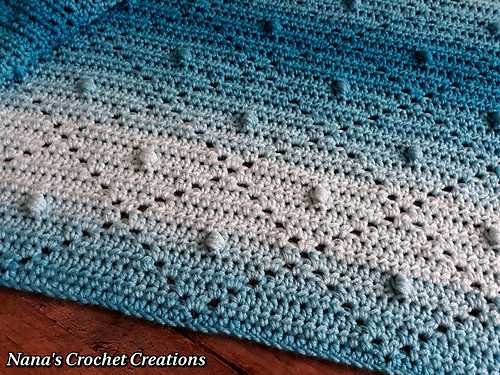 Ravelry: Nana's "HDC Diamonds" Filet Crochet Blanket pattern by D Maunz