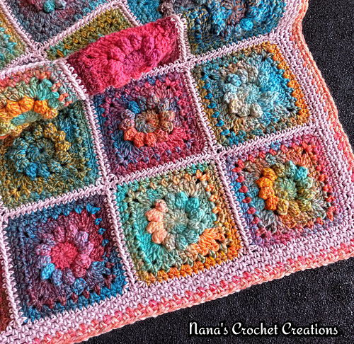 Ravelry: "Mix-It-Up" & "Meandering Mix" Crochet Squares pattern by D Maunz