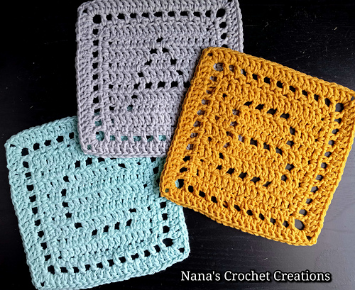 Ravelry: "ABC" Filet Crochet Blocks pattern by D Maunz