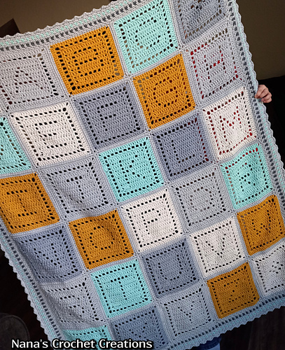 Ravelry: "ABC" Filet Crochet Blocks pattern by D Maunz