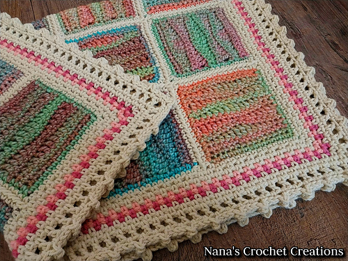 Ravelry: "Any Which Way(ve) Crochet Square" pattern by D Maunz