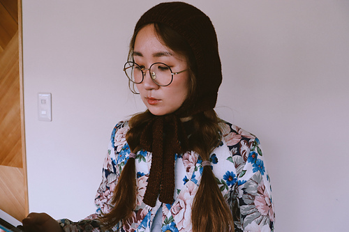 Ravelry: Bon Bon Ribbon Bonnet pattern by Kaori Katsurada / KAO