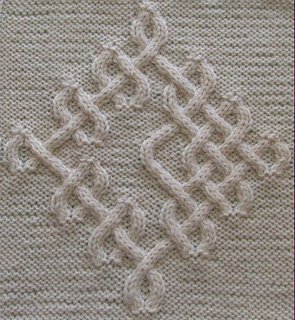 Ravelry: Celtic Diamond (#54) pattern by Devorgilla's Knitting ...