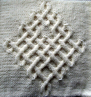 Ravelry: Celtic Diamond (#37) pattern by Devorgilla's Knitting ...