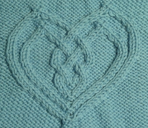 Ravelry: Celtic Heart 7 pattern by Devorgilla's Knitting (sometimes...)