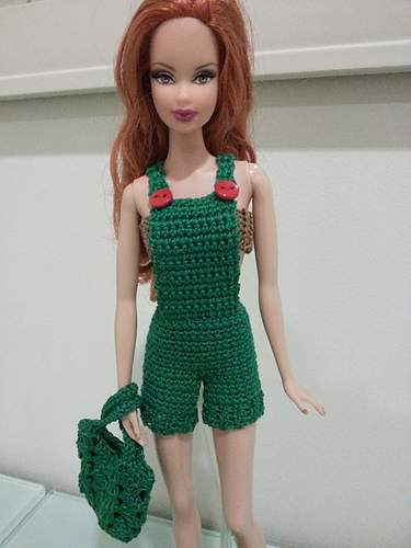 Ravelry: Barbie Basic Overalls pattern by Dez Alyxander