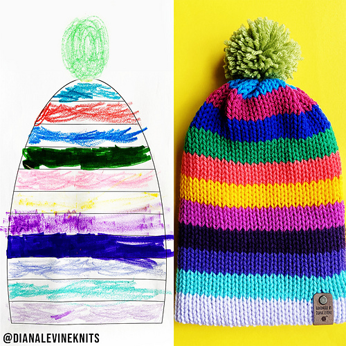 Ravelry: Design-Your-Own-Hat pattern by Diana Levine Knits