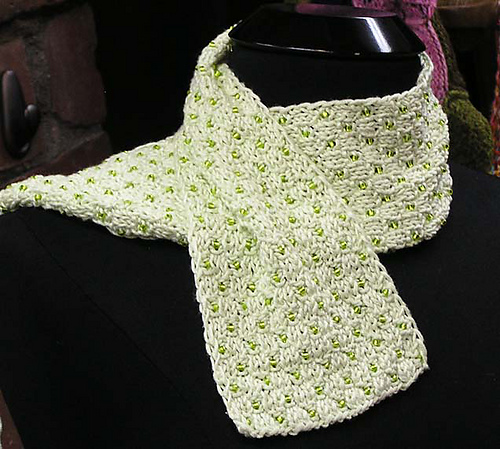 Ravelry: Easy Beaded Scarf pattern by Diane L. Augustin