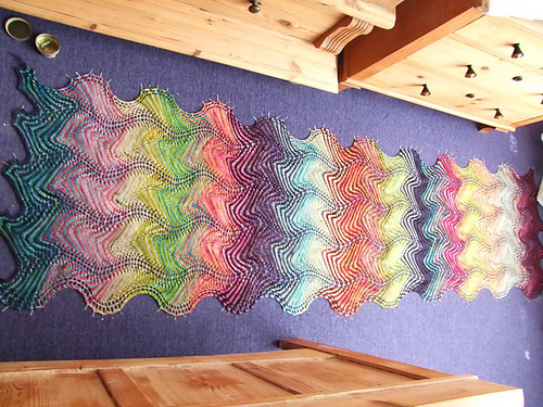 Ravelry: Shetland Ruffles pattern by Kieran Foley
