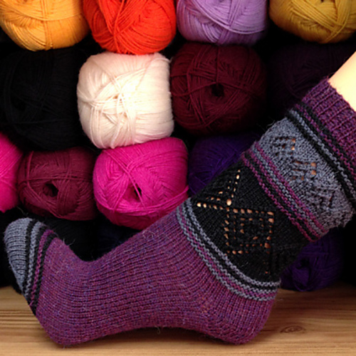 Ravelry: Socke / sock *DonnaRocco* pattern by Birgit Freyer