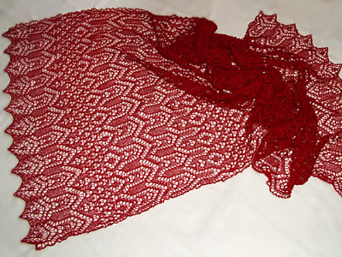 Ravelry: Stola / stole *Cathedral* pattern by Birgit Freyer