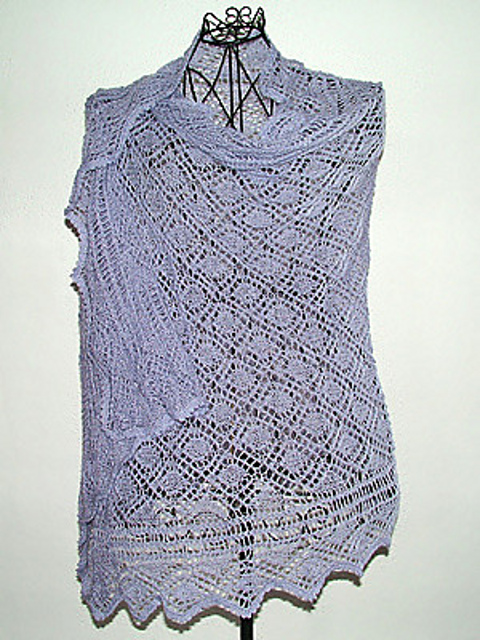 Ravelry: Stola / stole *Chrystal* pattern by Birgit Freyer