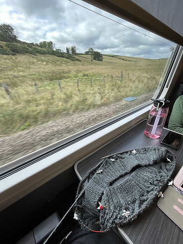 Finished my souvenir cardigan made from yarn I bought on holiday in the ...