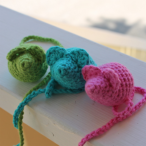 Ravelry: All-In-One Mouse Cat Toy pattern by Morgan S. Hertz