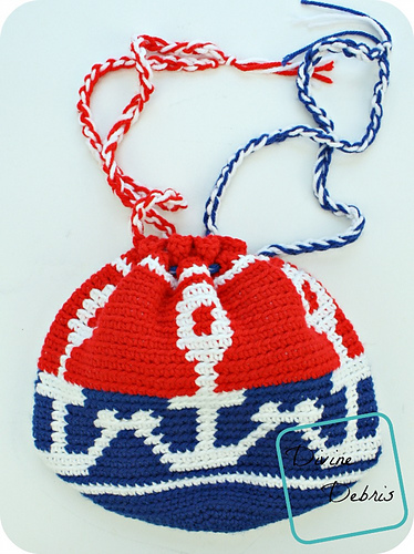 Ravelry: Anchors Away Bag pattern by Divine Debris