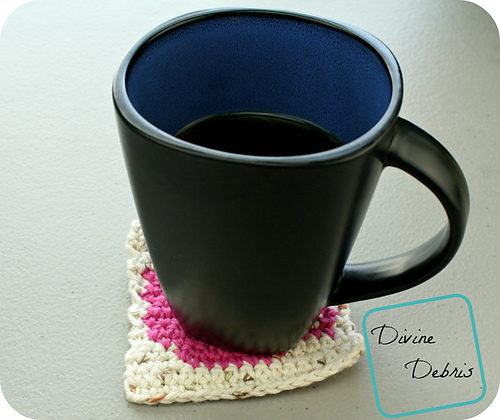Ravelry: Coffee Cup Coaster pattern by Divine Debris