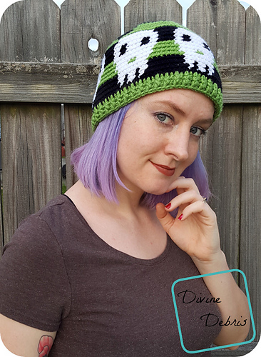 Ravelry: Sally Skulls 2.0 Hat pattern by Divine Debris
