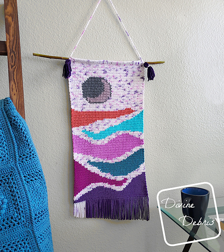 Ravelry: Moon Rise Wall-Hanging pattern by Divine Debris