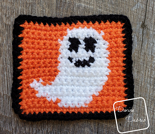 Ravelry: Cute Ghost Coaster pattern by Divine Debris