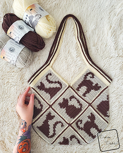 Ravelry: Cat Lady Bag pattern by Divine Debris