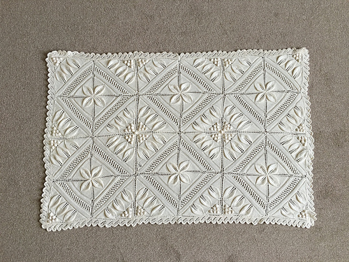 Ravelry: Baby Cot Cover pattern by Annie Cole