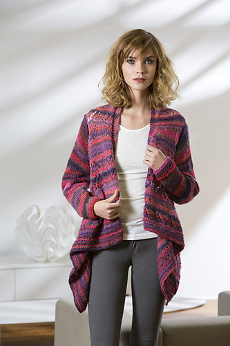 Ravelry: Drape Front Cardigan pattern by Julie Farmer