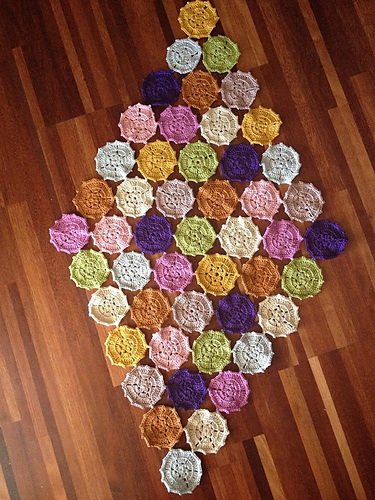 Ravelry: 2018 Advent Table Runner pattern by Emma Wilkinson