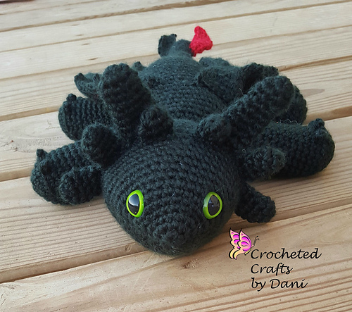 Ravelry: Noris the Dragon pattern by Marissa Arenas