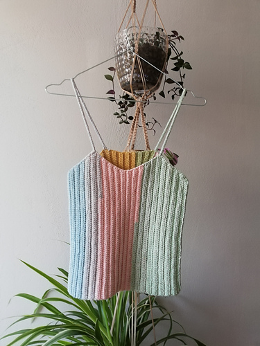 Ravelry: Two-way Crocheted Ribbed Top pattern by Donna Paguinto