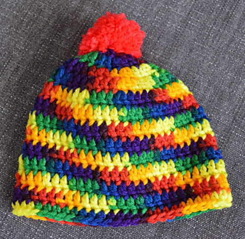 Ravelry: Simple Double Crochet Hat pattern by Rhondda Mol (Oombawka Design)