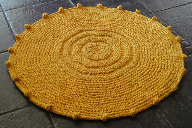 Ravelry: Sunshine Mat pattern by Dana Biddle