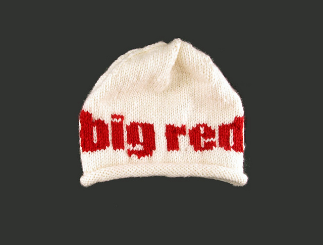 Ravelry: Cornell Big Red Baby Hat pattern by Diane Lebo Wallace
