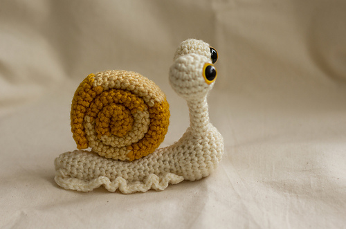 Ravelry: Snail Amigurumi pattern by Miss Dolkapots