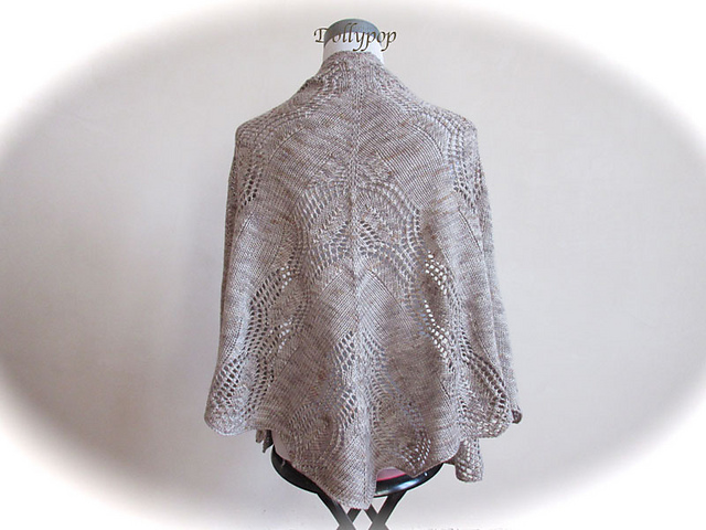 Ravelry: dollypop427's Ream Steel Shawl