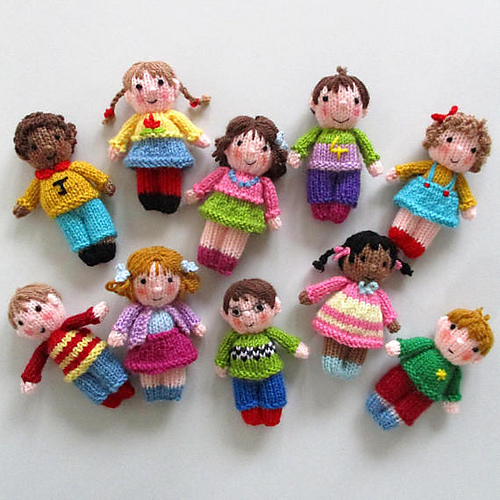 Ravelry: 10 Cute Little Kids pattern by Wendy Phillips